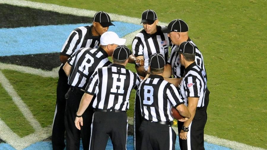 What Do Football Referee Letters Stand For?